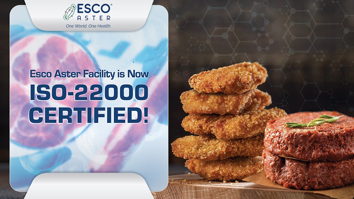 Esco Aster Making Its CellFarm-to-Table™ Certified Delicious with Its ...