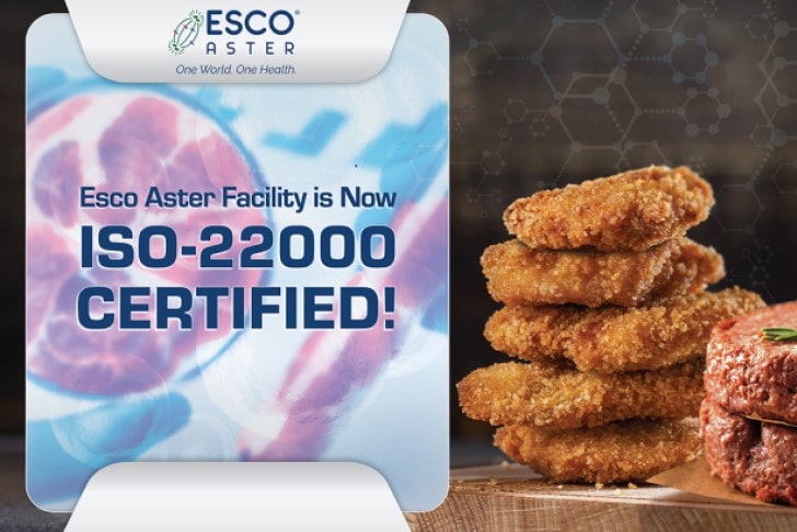 Esco Aster Making Its CellFarm-to-Table™ Certified Delicious with Its ...