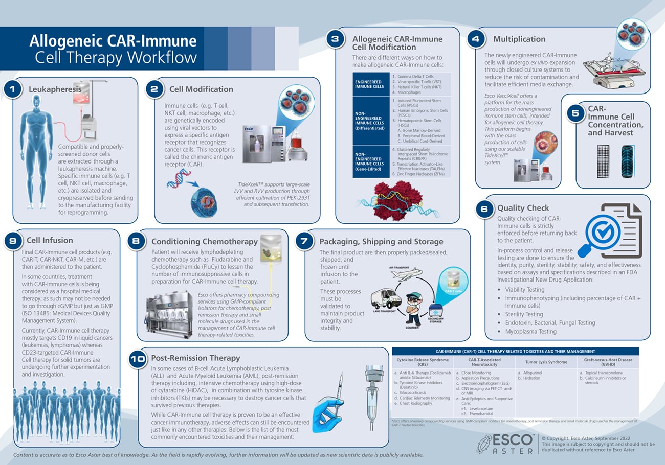 Genetically-modified Cell Therapy | Esco Aster